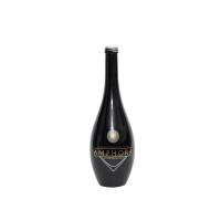 China 700ml 750ml 1 Liter Custom Rum Alcohol Bottles with Cork Stopper in Super Flint Glass for sale