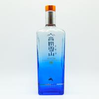 China 700ml 750ml 1 Liter Custom Rum Alcohol Bottles with Cork Stopper in Super Flint Glass for sale