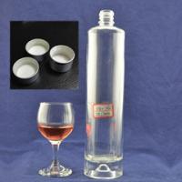 China Free Sample Decal Surface Handling Glass Wine Bottles for Gin Vodka Whisky for sale