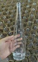 China Super Flint Glass Material 500ml 750ml Gin Spirit Bottle for Water Beverage and Liquor for sale
