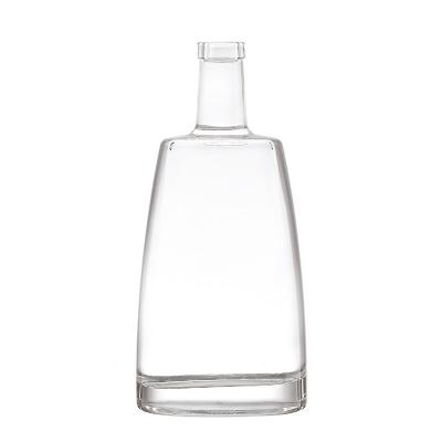 China Super Flint Glass 250ml 375ml Wine Spirit Alcohol Liquor Bottle with Screw Cap for sale