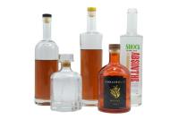 China Super Flint Glass Material 750ml Whisky Vodka Tequila Glass Bottle for Customization for sale