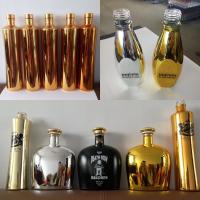 China Europe and USA Super Flint Glass Empty Crystal Frosted Vodka Whisky Liquor Glass Bottles for sale