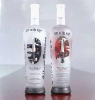 China XO/Brandy/Whiskey/Vodka Crystal White Glass Bottle with Decal Surface Handling for sale