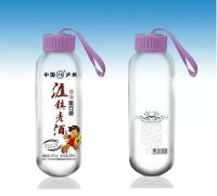 China Industrial Empty Glass Water Bottle Free Sample For Test for sale