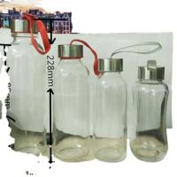China FOB Terms Super Flint Glass Water Bottle with Stopper and Decal Surface 750ml 1000ml for sale