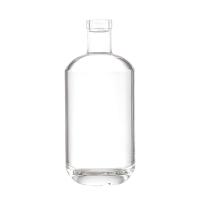 China Water Beverage Glass Liquor Bottles 500ml 750ml for Sealing Type Cork / Screw / Guala for sale
