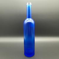 China Free Sample Fee Glass Gin Bottles for Alcohol/Liquor Empty Glass Bottle for sale