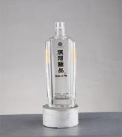 China Empty Bottles 750ml Spirits and Liqueur Bottle with Cork Seal Ship to Worldwide Market for sale