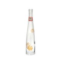 China 350ml 750ml Clear Glass Water Bottle Custom Color Spray for Super Flint Glass Material for sale