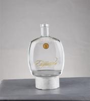 China Empty Bottles 750ml Spirits and Liqueur Bottle with Cork Seal Ship to Worldwide Market for sale