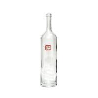 China 350ml 750ml Clear Glass Water Bottle Custom Color Spray for Super Flint Glass Material for sale