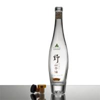 China 500ml Beverage Glass Bottle with Stopper Super Flint Glass Material for sale