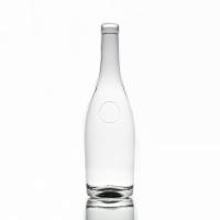 China Collar Material Glass 700ml Empty Olive Oil Bottle with Certification and Thick Base for sale
