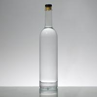 China Hot Stamping Surface Handling 1L Super Glass Whiskey Bottle Made of Crystal White Material for sale