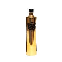 China 700ml 750ml Big Whiskey Clear Glass Frosted 100ml 200ml 350ml Vodka Spirit Bottle for sale