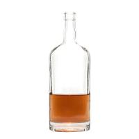 China 700ml Square Flask 250ml Gin Vodka Drink Liquor Glass Bottle from Yuncheng Ruisheng for sale