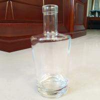 China Screen Printing Glass Cap Sealing Type Vodka Bottles for Spirits from OEM for sale