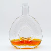 China Decal Surface Handling Super Flint Glass Material Empty 750ml Vodka Bottle for Spirits for sale