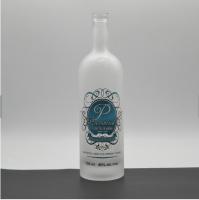 China Industrial Beverage Empty Glass Bottle with Cork Stopper 375ml 500ml 750ml for sale