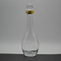 China Industrial Beverage Custom Design Glass Bottle Glass Liquor Bottles for Vodka for sale