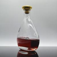 China Super Flint Glass Material Round Bottles 0.5L/500ml/700ml for Whisky in End Spirits for sale
