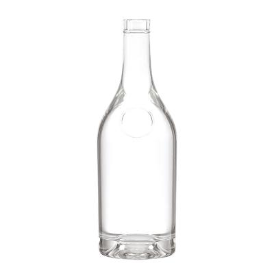 China Super Flint Glass Material Sealing Type Cork 700ml Empty Glass Bottle for Liquor for sale