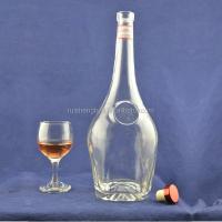 China Custom Size Flint Glass Bottle for Limoncello Decal Surface and Crystal Material for sale