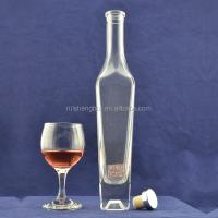 China Custom Size Flint Glass Bottle for Limoncello Decal Surface and Crystal Material for sale