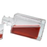 China Glass Bottle Capacity 750ml Mountain Base Round Flint Bottle Square Shoulder Gin Whiskey for sale