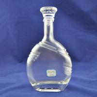 China Transparent 750ML Empty Ciroc Vodka Glass Bottles Botella with Transparent Design for sale