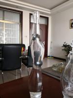 China 350ml 500ml 750ml Customized Women Body Shaped Glass Bottle for Spirit Alcohol Ship for sale
