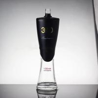 China Whisky Custom Design Glass Bottle 750ml Flip Top Vodka Bottle with Express Shipping for sale