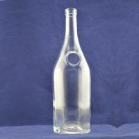 China Bulk Production Super Flint Glass Material 750ml Glass Vodka Wine Bottle for Spirit Drink for sale