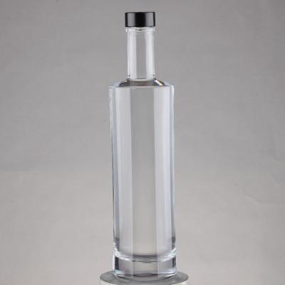 China Kendo Super Flint Good Grade Metal Screw Cap Glass Vodka Bottle Industrial Beverage for sale