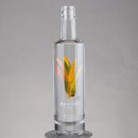 China Kendo Super Flint Good Grade Metal Screw Cap Glass Vodka Bottle Industrial Beverage for sale