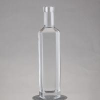 China Kendo Super Flint Good Grade Metal Screw Cap Glass Vodka Bottle Industrial Beverage for sale