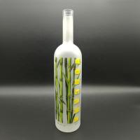 China Super Flint Glass Cork Sealing Type 750ml Vodka Whisky Sherry Whiskey Wine Glass Bottles for sale