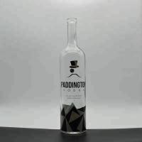 China Super Flint Glass Collar 750ml Vodka Bottles with Screw Top Sealing Type on Promotion for sale