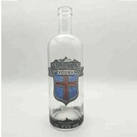 China Super Flint Glass Collar 750ml Vodka Bottles with Screw Top Sealing Type on Promotion for sale