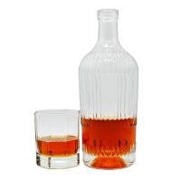 China Acceptable OEM/ODM 200ml 375ml 500ml 700ml 750ml 1000ml Whiskey Gin Glass Bottle for sale