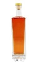 China SCREW CAP/Cork Sealing Type Custom 750ml Glass Bottle for Wine Juice Whisky Rum Vodka for sale