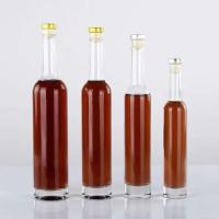 China 1 Liter Glass Bottle for Custom Gin Tequila Red Wine and More in Customer Logo Printing for sale