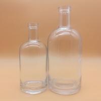 China 500ml 750ml Matte Black Glass Bottle for Alcohol Brandy Vodka Whisky Spirits Liquor for sale