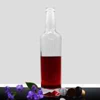 China Super Flint Glass Material 500ml 750ml 1000ml Vodka Glass Bottle Gin Bottle at for Your for sale
