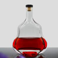 China Super Flint Glass Material 500ml 750ml 1000ml Vodka Glass Bottle Gin Bottle at for Your for sale
