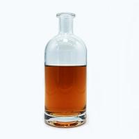 China 700ml Unique Shape Glass Bottle for XO/Brandy Super Flint Glass Material and Crown Cap for sale