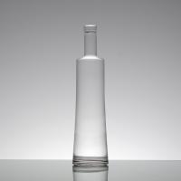 China Collar Material Super Flint Glass 500ml Gin Alcohol Bottle for Olive Oil and Mini Spirits for sale