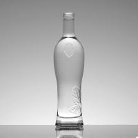 China Collar Material Super Flint Glass 500ml Gin Alcohol Bottle for Olive Oil and Mini Spirits for sale