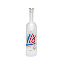China Collar Material Super Flint Glass 500ml Gin Alcohol Bottle for Olive Oil and Mini Spirits for sale